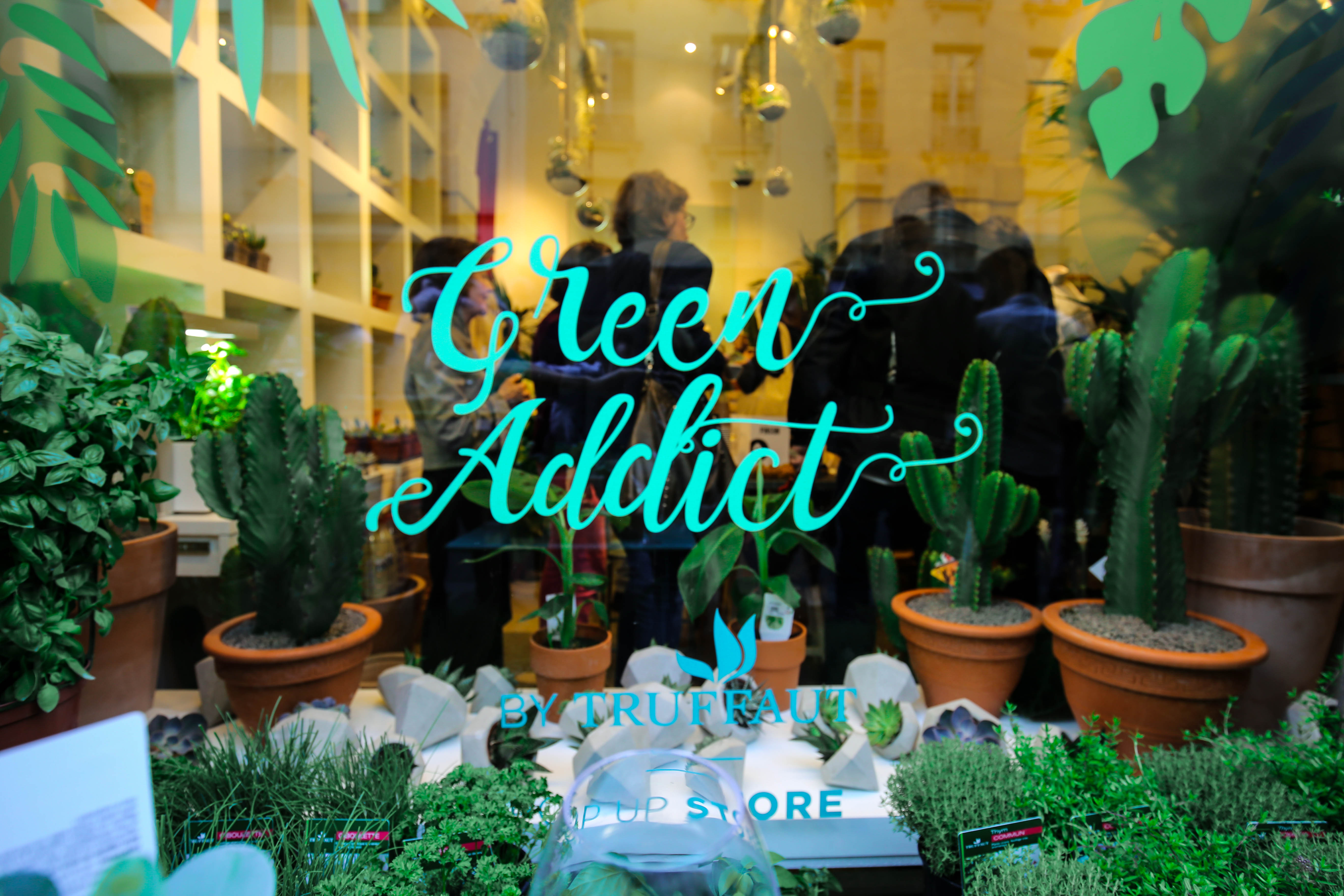 Truffaut “Green Addict”, the green Pop-Up Store in Le Marais